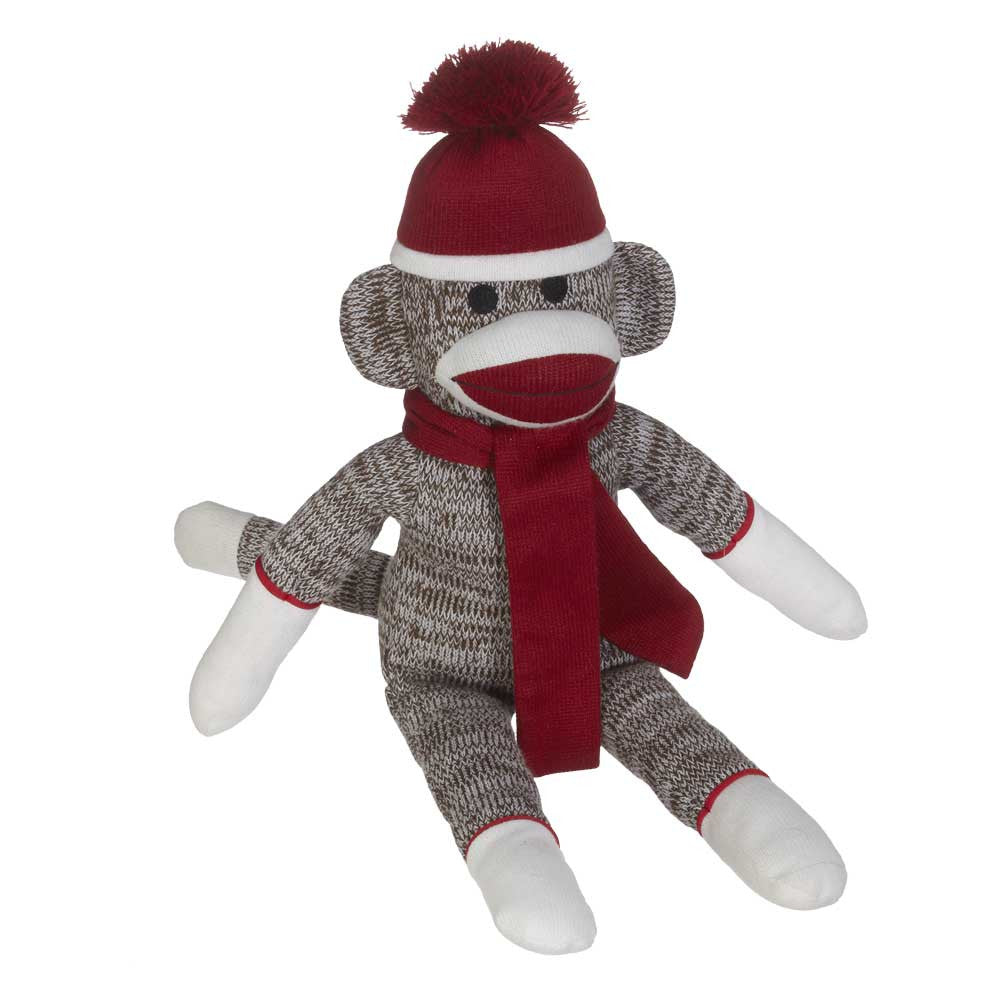 Sock Monkey, 19" - 23346 – Parkdale Novelty