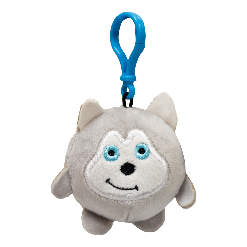 Husky Squishy Keychain 3" – Parkdale Novelty