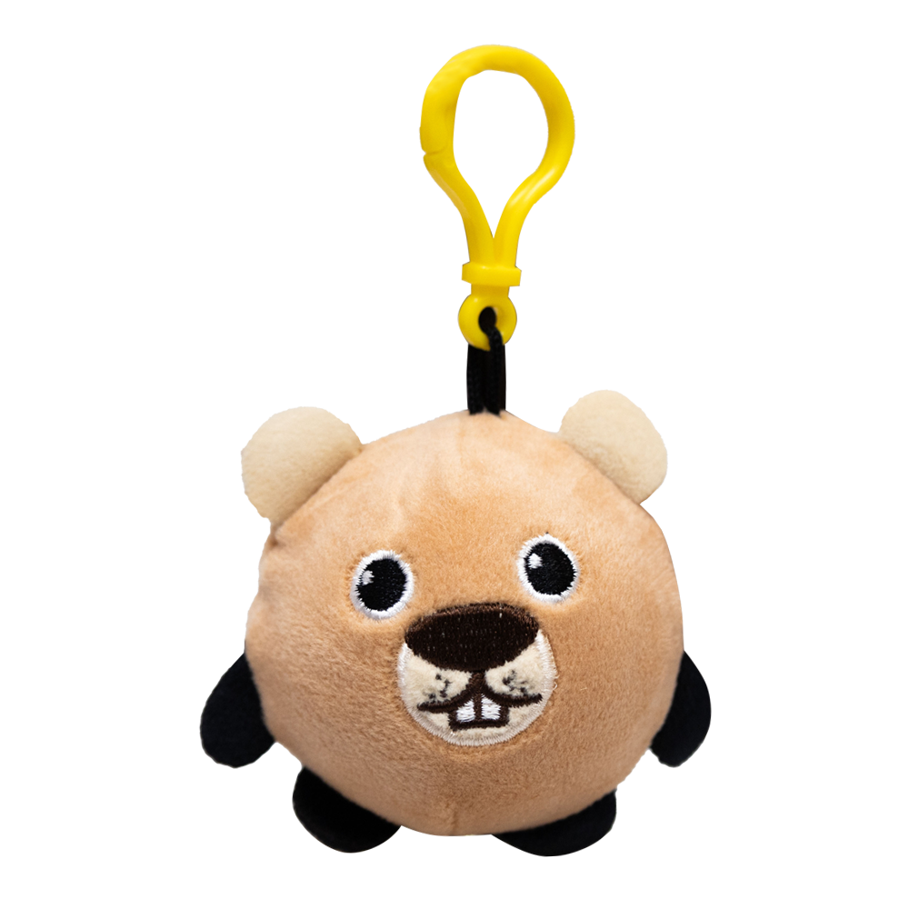 Beaver Squishy Keychain 3" 14704 – Parkdale Novelty