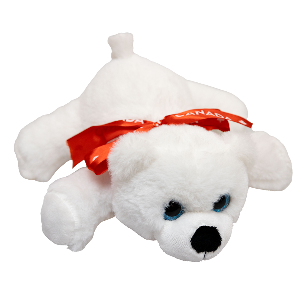 Floppy Polar Bear 6" - 55019 – Parkdale Novelty