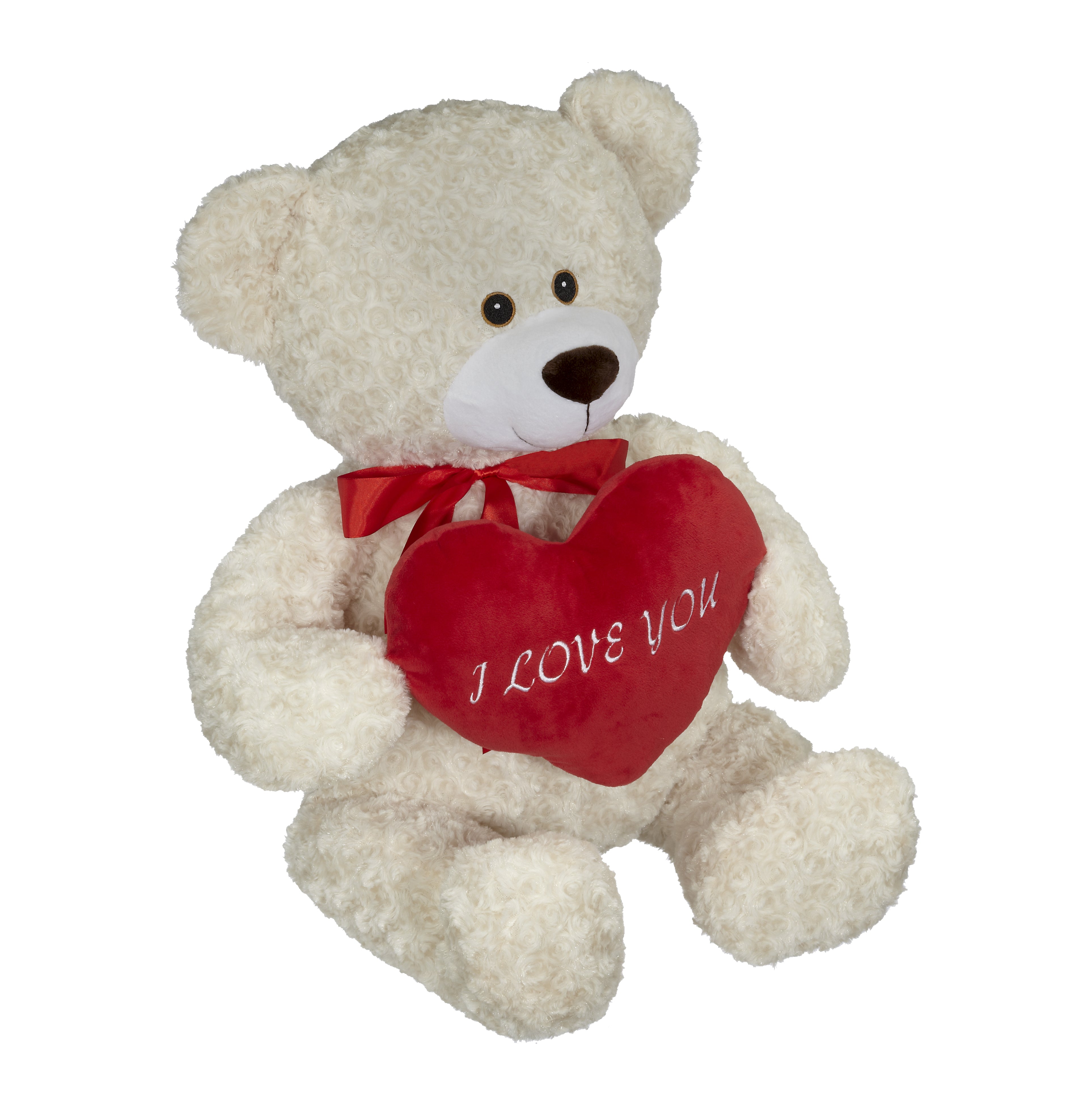 Barnaby Bear with heart - 71711V – Parkdale Novelty