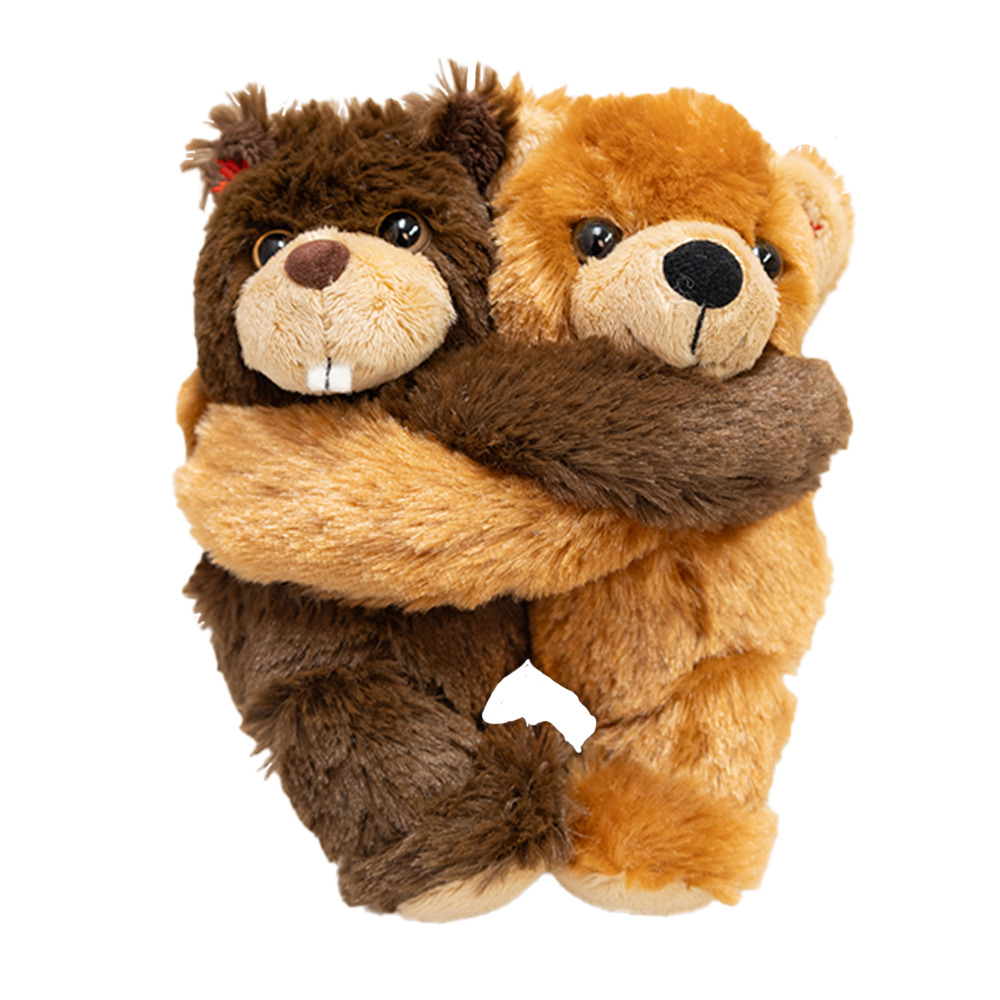 Beaver & Brown Bear Huggers 7" - 71720 – Parkdale Novelty