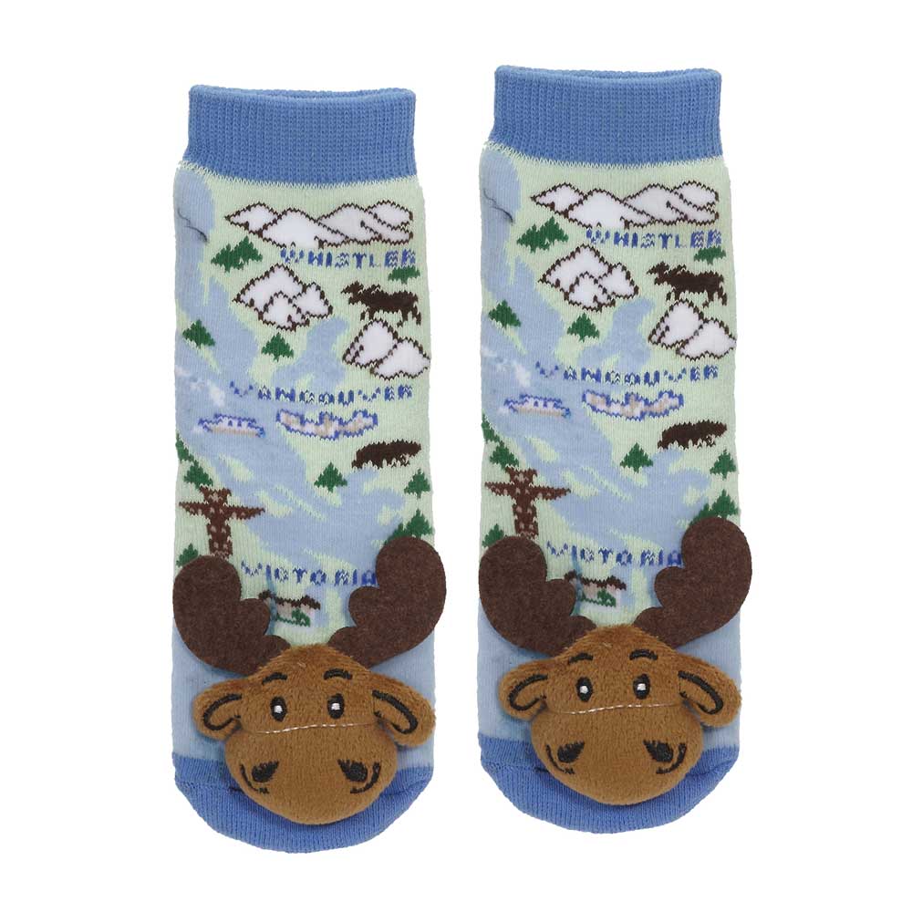 British Columbia Moose Socks - 27041 – Parkdale Novelty